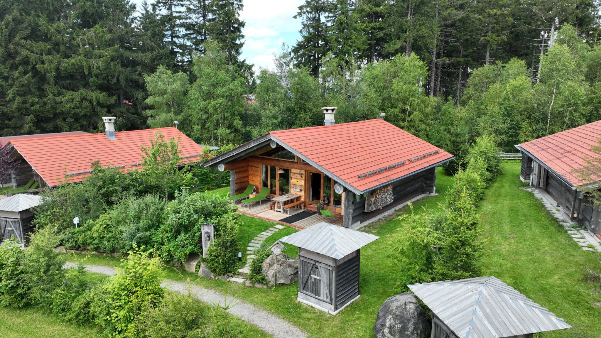 Urlaub in der Blockhütte Zipflwiese in Sankt Englmar